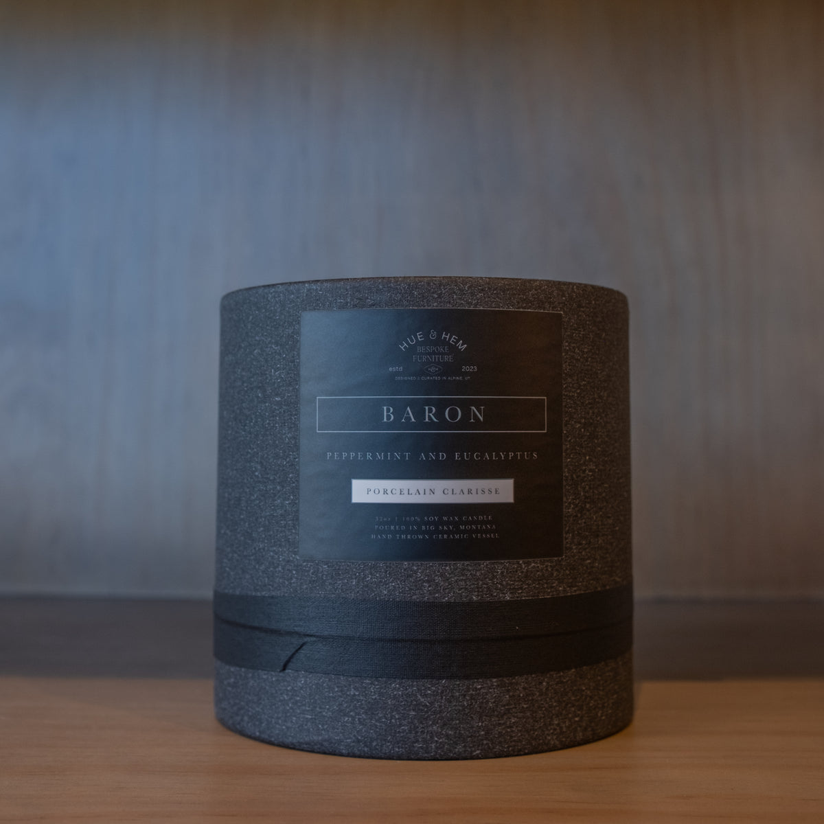 Hue & Hem Candle - Baron – HUEandHEM