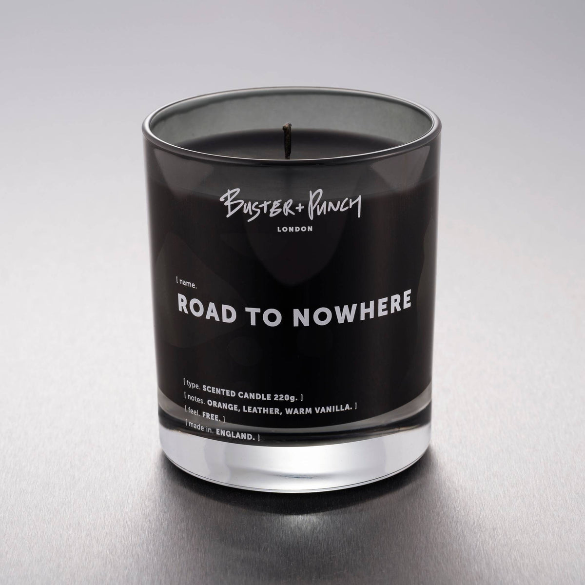 SCENTED CANDLE / ROAD TO NOWHERE / 220g – HUEandHEM